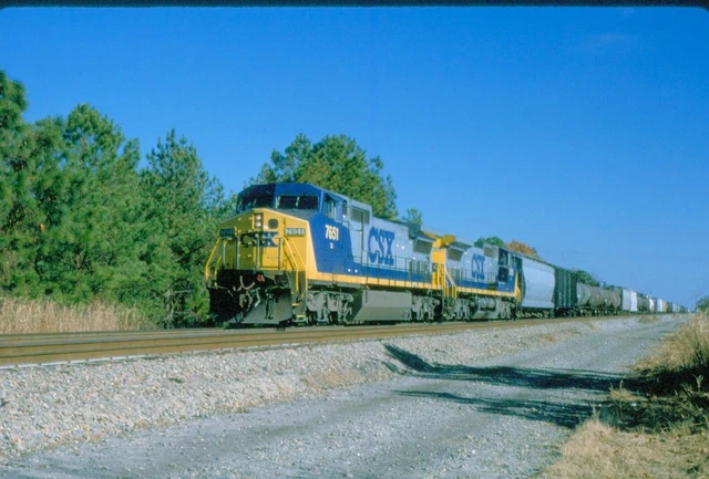 CSX 8475 (C), Hamlet, NC, 12/95 ; Kodachrome original EUR 4,73 ...