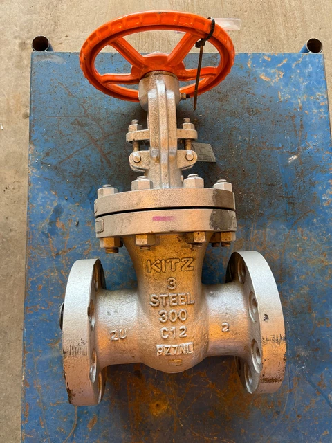 KITZ 3& GATE Valve Flanged Steel $625.00 - PicClick CA