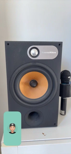 BOWERS & WILKINS 685 Bookshelf Speakers Pair Black Wired 100W RMS 8 Ohm ...