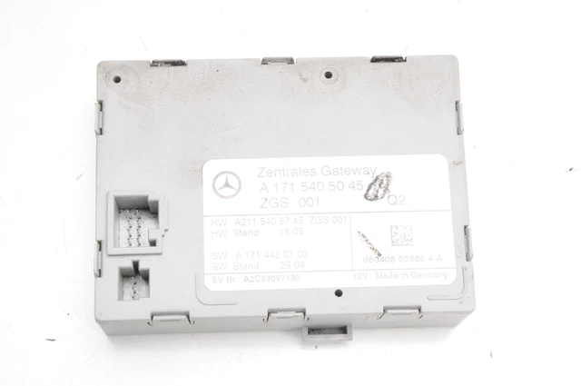 MERCEDES SLK R171 W171 280 Gateway Ecu Module A1715405045 £38.00 ...