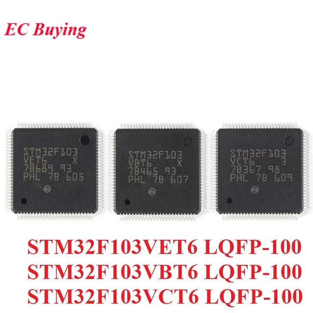 STM32F103 ARM MICROCONTROLLER MCU IC LQFP-100 Series F103VE/B/C $5.95 ...
