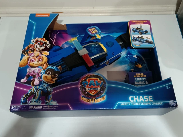 PAW PATROL: THE Mighty Movie Chase The Mighty Transforming Cruiser $24. ...