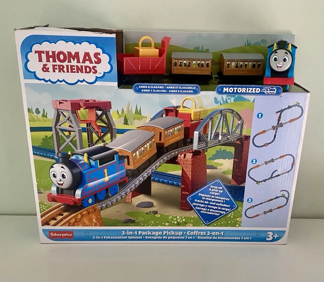 FISHER PRICE THOMAS & Friends 3-in-1 Package Pickup Motorised Train ...