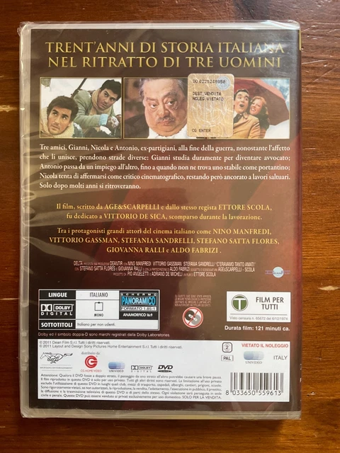 C'ERAVAMO TANTO AMATI (1974) DVD Fuori Catalogo V.Gassman N.Manfredi S ...