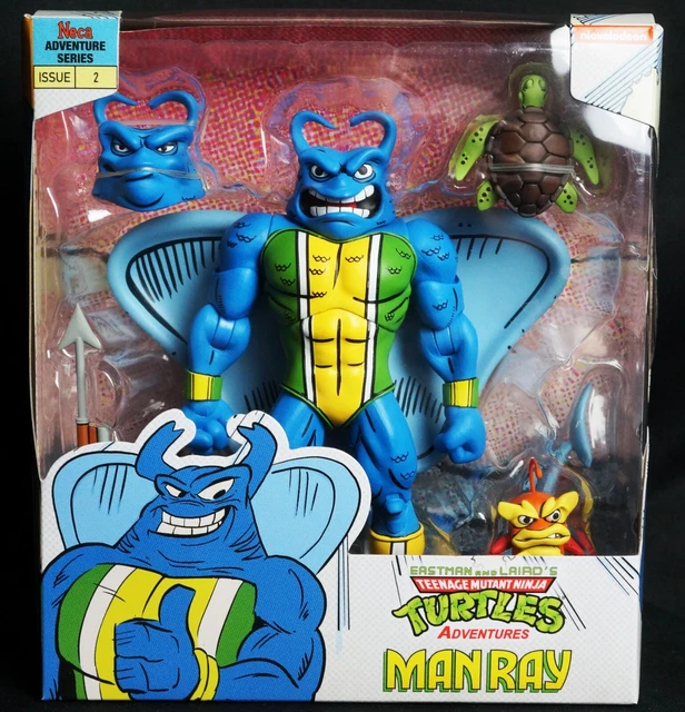 TMNT NECA MAN Ray Figurine Tortues Ninja Turtles - 💸 En Promo : Boîte ...