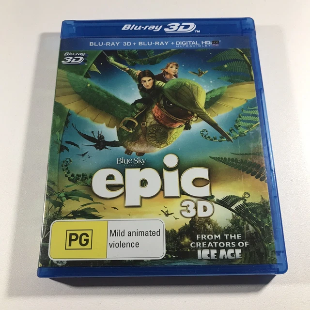 EPIC 3D BLU-RAY Movie Region B Two Disc Set EUR 7,33 - PicClick FR