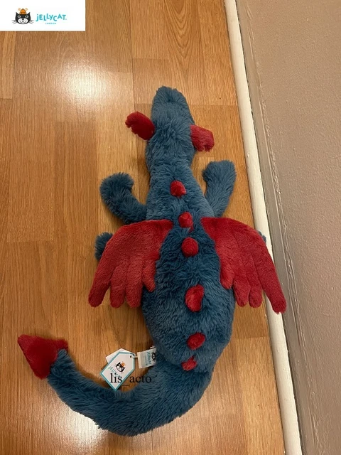 JELLYCAT 50CM DEXTER Dragon Mythical Stuffed Animal Gift- With Tag With ...