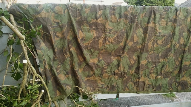GENUINE BRITISH MILITARY Issue IRR DPM Camo Basher/Basha Tarp Shelter ...