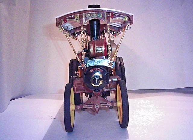 VINTAGE BANDAI 1/16 1919 Garrett Showman Steam Engine Plastic Kit Old ...