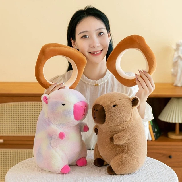 PINK CAPYBARA CAPYBARA Stuffed Doll Capybara Plush Pillow BirthdayGift ...
