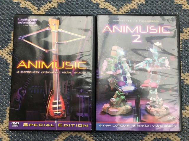 ANIMUSIC A COMPUTER Animation Video Album DVD Set of 2: Special Edition ...