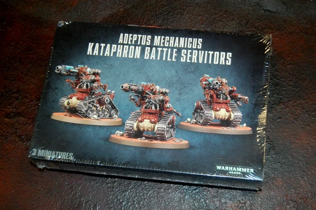 WARHAMMER 40K 40000 Adeptus Mechanicus Kataphron Battle Servitors Box ...