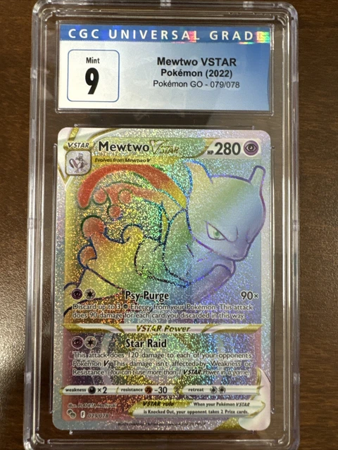 MEWTWO VSTAR (SECRET) 079/078 Pokémon GO Holo $32.47 - PicClick CA