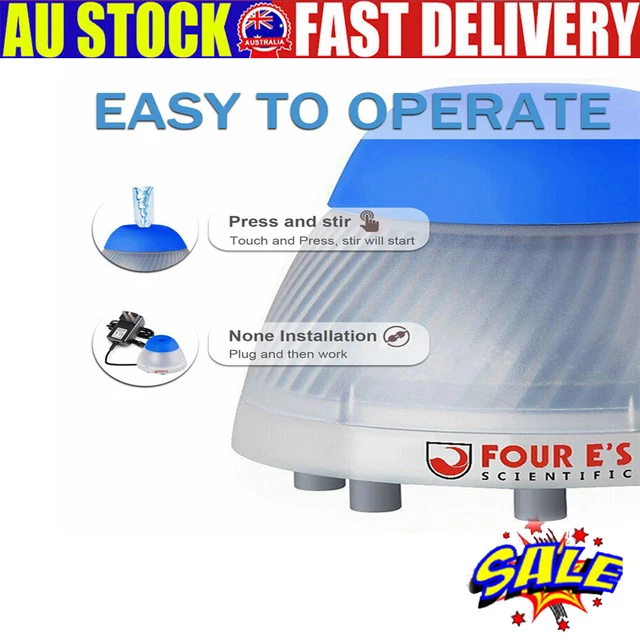 FOUR E'S MINI Vortex Mixer 3000 RPM Touch Mode Paint Mixer Shaker For ...