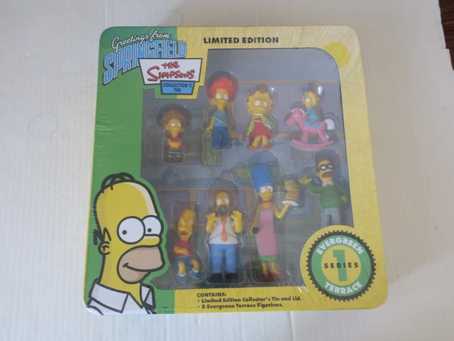 COFFRET MÉTAL FIGURINES THE SIMPSONS COLLECTOR'S TIN LIMITED EDITION ...