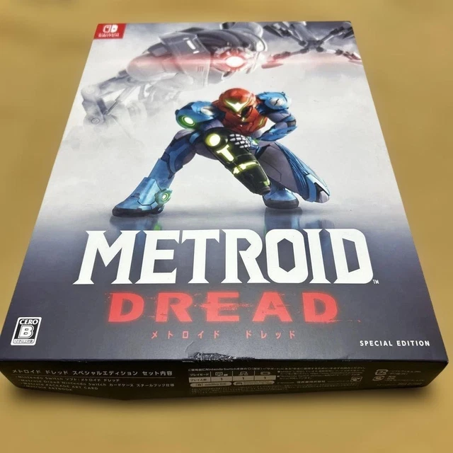 NINTENDO METROID DREAD Special Edition Nintendo Switch Artbook Bundle ...