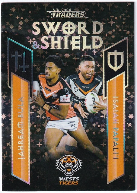 2024 TLA NRL Traders 'Sword & Shield Priority' Sst17/17 Wests Tigers ...