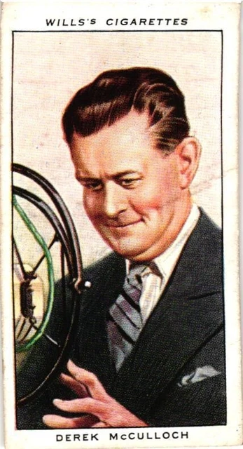 WILLS CIGARETTES 1934 Card Radio Celebrities Series 1 #5 Derek ...