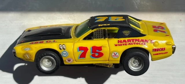 AFX AURORA 1975 DODGE CHARGER 429ci #75 Hartman' Trucks Butch Hartman ...