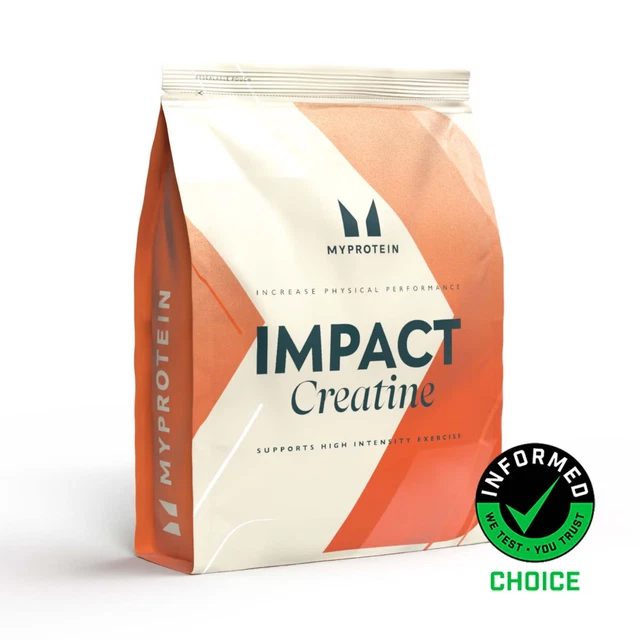IMPACT CREATINE 500G Unflavoured Monohydrate Powder Gym Fitness Muscle ...