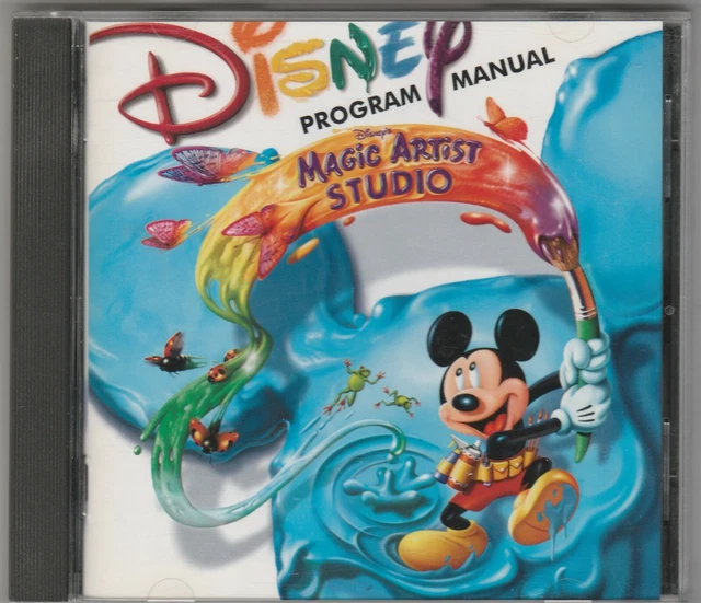 MAGIC ARTIST STUDIO by Disney for Windows 95/98 & Macintosh 1999 ~ CD ...