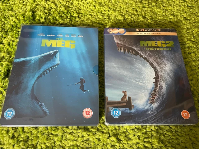MEG & MEG 2 The Trench 4K Steelbooks Ultra-HD EUR 52,94 - PicClick IT