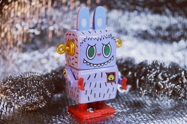 POP MART X LABUBU The Monsters Toys Clockwork Tricycle Mini Figure ...