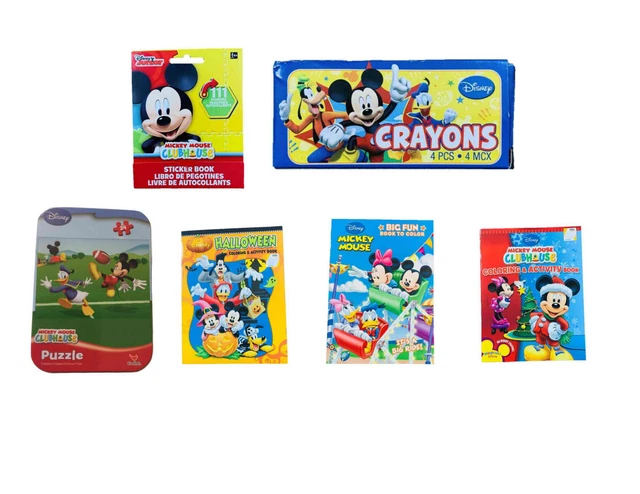 DISNEY MICKEY MOUSE Clubhouse Activity Gift Set ~ Clubhouse Play (6 ...