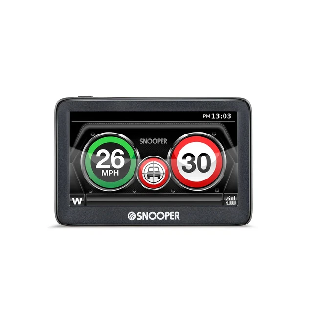 SNOOPER S5100 S5100 My-Speed-Plus Speed Limits and Speed Camera Alert ...