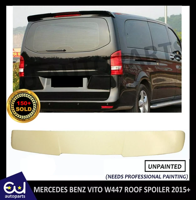 REAR TAILGATE ROOF Spoiler Wing For Mercedes Vito W447 2015 Onward ...