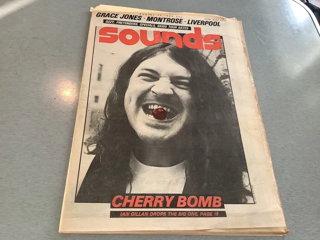 SOUNDS MAGAZINE AUGUST 23 1980 Ian Gillan, AC/DC, Monsters Of Rock ...