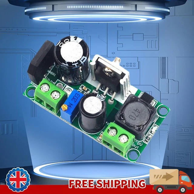 AC/DC TO DC Step-Down Power Supply AC 5V-30V Power Module Voltage ...