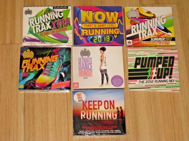 RUNNING TRAX HITS Mix 7 CD Albums 2012 2014 2018, 101 Hits Keep On ...