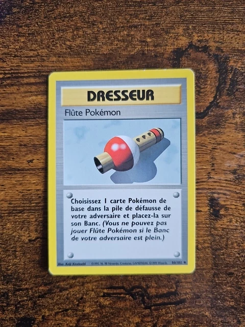 FLÛTE POKÉMON POKÉMON 86/102 Set De Base Édition 2 Fr EUR 8,00 ...