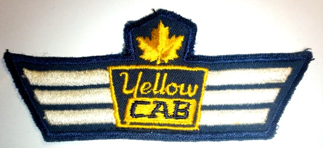 VINTAGE YELLOW CAB Taxi Canada Patch Badge Crest $27.00 - PicClick CA