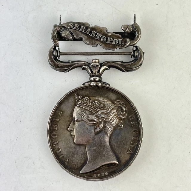 1854 CRIMEA WAR Medal With Sebastopol Clasp Unnamed As Issued £295.00 ...