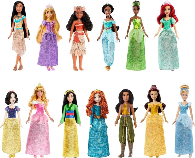 DISNEY PRINCESS ULTIMATE Princess Collection Dolls Fun Set with ...