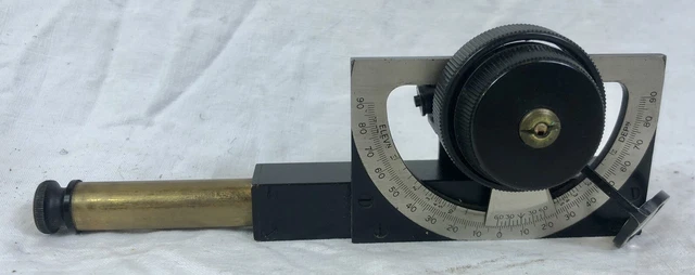WW2 MILITARY ABNEY Level, Artillery Clinometer, W.R.P, Mk 5, 1944 ...