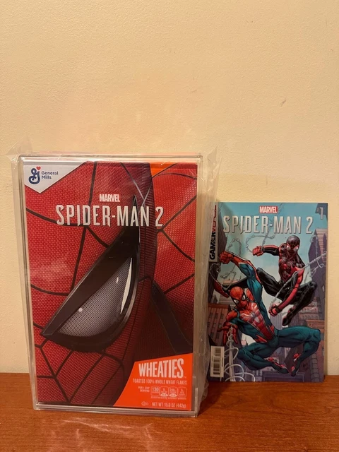 WHEATIES MARVEL’S SPIDER-MAN 2 Limited Edition Box with Acrylic Case ...