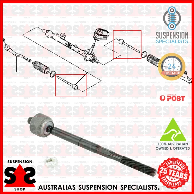 FRONT AXLE INNER Tie Rod Suit NISSAN Bluebird Sylphy / Sylphy Iii (B17) 1.6 CNG EUR 32,90 ...