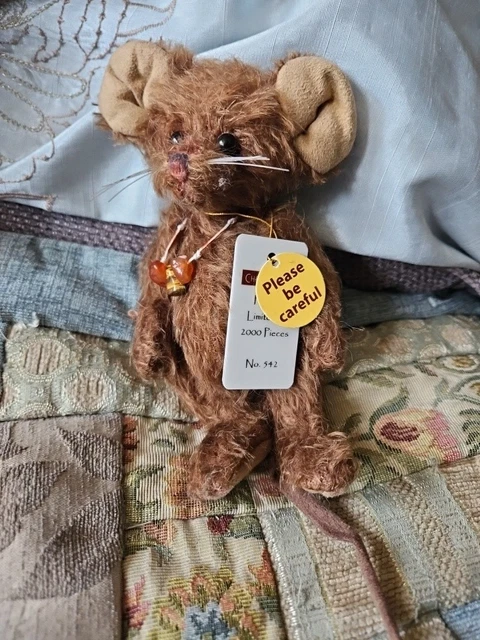 CHARLIE BEARS MINIMO Collection Hiccup Mouse Retired Ltd Edition New ...