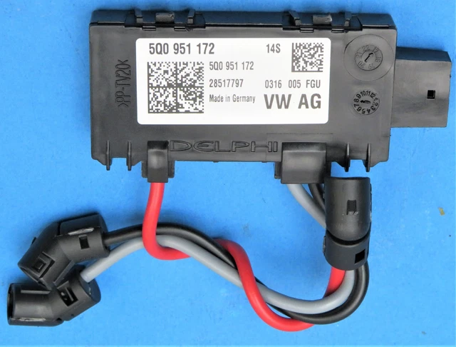 VW GOLF MK7 Roof Alarm Sensor Control Relay 5Q0951172 £24.99 - PicClick UK