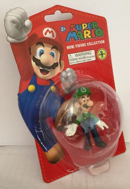 LUIGI SUPER MARIO Bros Mini Figure Collection H 7 Cm Circa - Series 1 ...