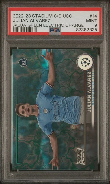 2022-23 TOPPS STADIUM Club Cromato UCC Julian Alvarez Rookie/225 PSA 9 ... 2022-23 TOPPS STADIUM Club Cromato UCC Julian Alvarez Rookie/225 PSA 9 ...