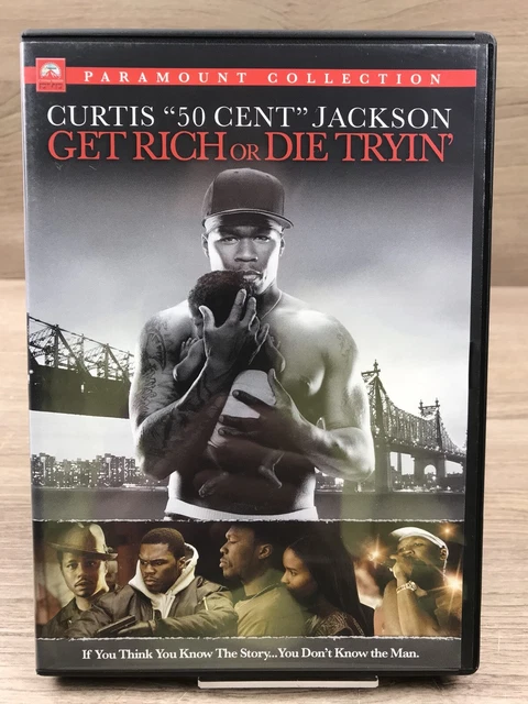 DVD • GET Rich or Die Tryin' • 2 DVDs • Curtis 50 Cent Jackson #K60 EUR 3,80 - PicClick FR