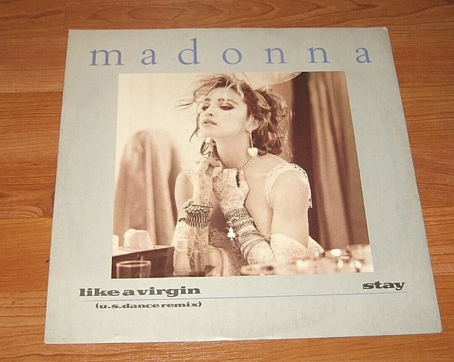 MADONNA - LIKE A Virgin (Us Dance Mix) 12" Vinyl Single Damont Pressing ...