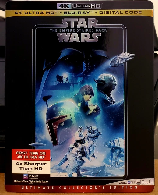 STAR WARS: EPISODE V - The Empire Strikes Back (4K / Blu-ray + Digital ...