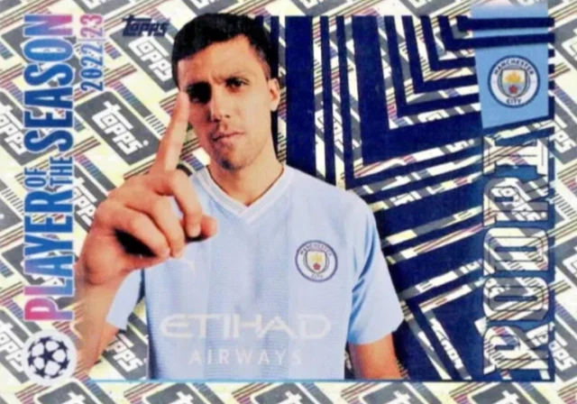 TOPPS UEFA CHAMPIONS League 2023/2024 Sticker Nr. 15 Rodri EUR 1,00 ...