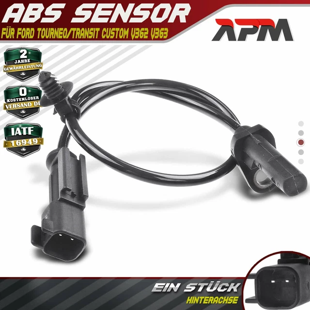 ABS SENSOR RADDREHZAHL Hinten für Ford Tourneo/Transit Custom V362 Transit V363 EUR 21,49 ...