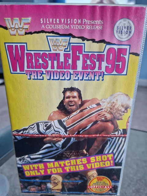 WWF WWE WRESTLEFEST 1995 95 VHS Coliseum Wrestling Video Tape £2.50 - PicClick UK